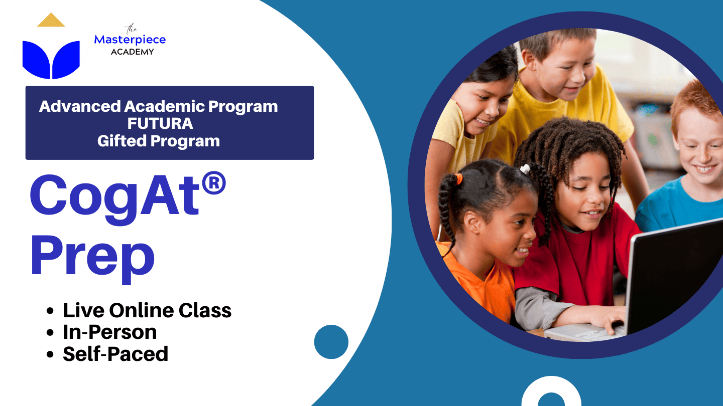 CogAT® Test Prep in Northern VA or Online | Masterpiece Academy